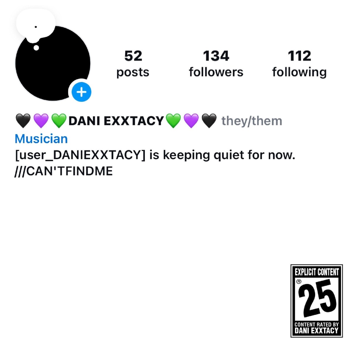 Change My Pfp to Black So They Can't Find Me by DaniLoRiver (Single ...