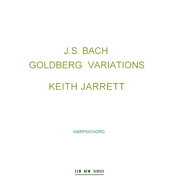 Goldberg Variations by Keith Jarrett (Album; ECM New Series; 839 622-2 ...