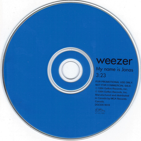My Name Is Jonas by Weezer (Single, Power Pop): Reviews, Ratings, Credits, Song list - Rate Your ...