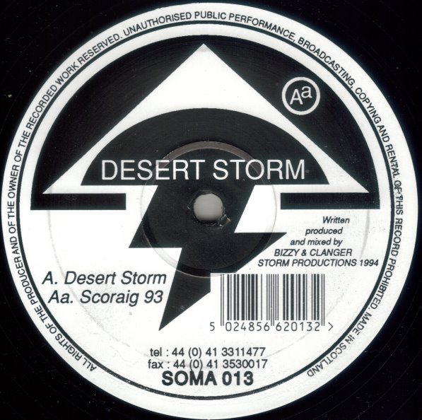 Desert Storm by Desert Storm (Single; Soma; SOMA 013): Reviews, Ratings ...