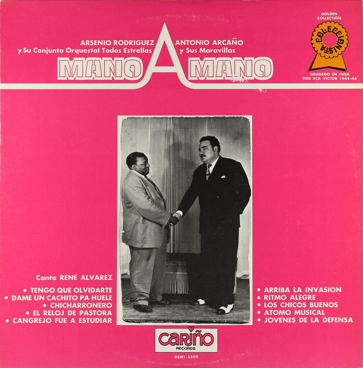 Mano a mano by Arsenio Rodríguez & Antonio Arcaño (Album): Reviews ...