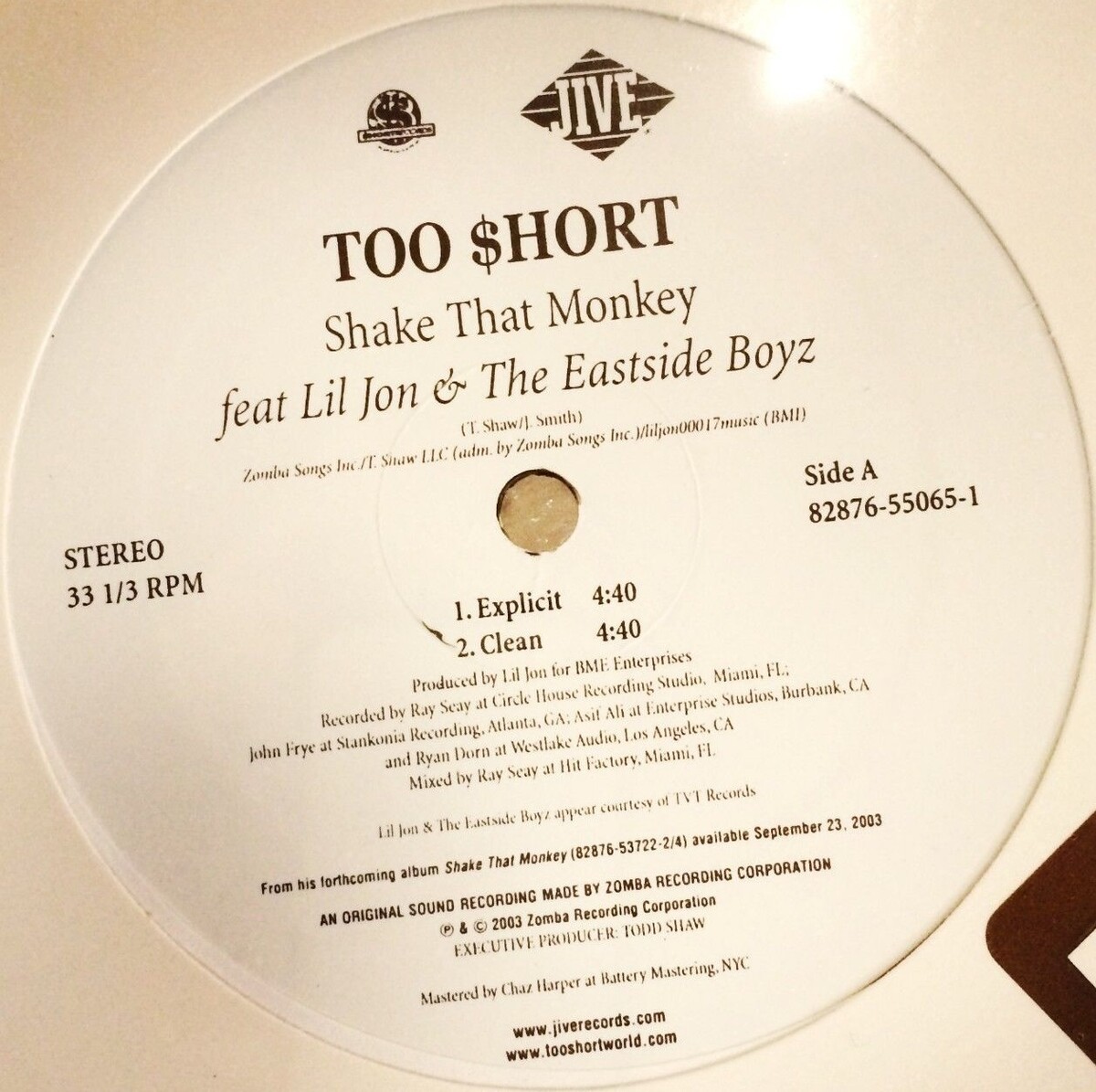 Shake That Monkey by Too $hort (Single, Crunk): Reviews, Ratings ...