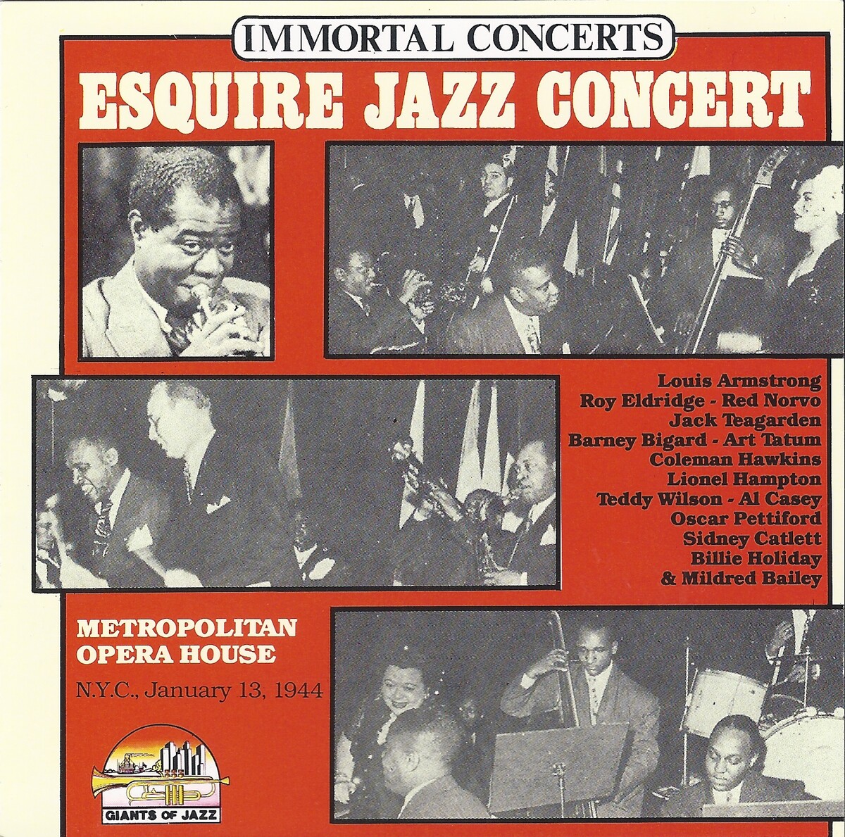 Esquire Jazz Concert by Various Artists (Album; Giants of Jazz; CD ...