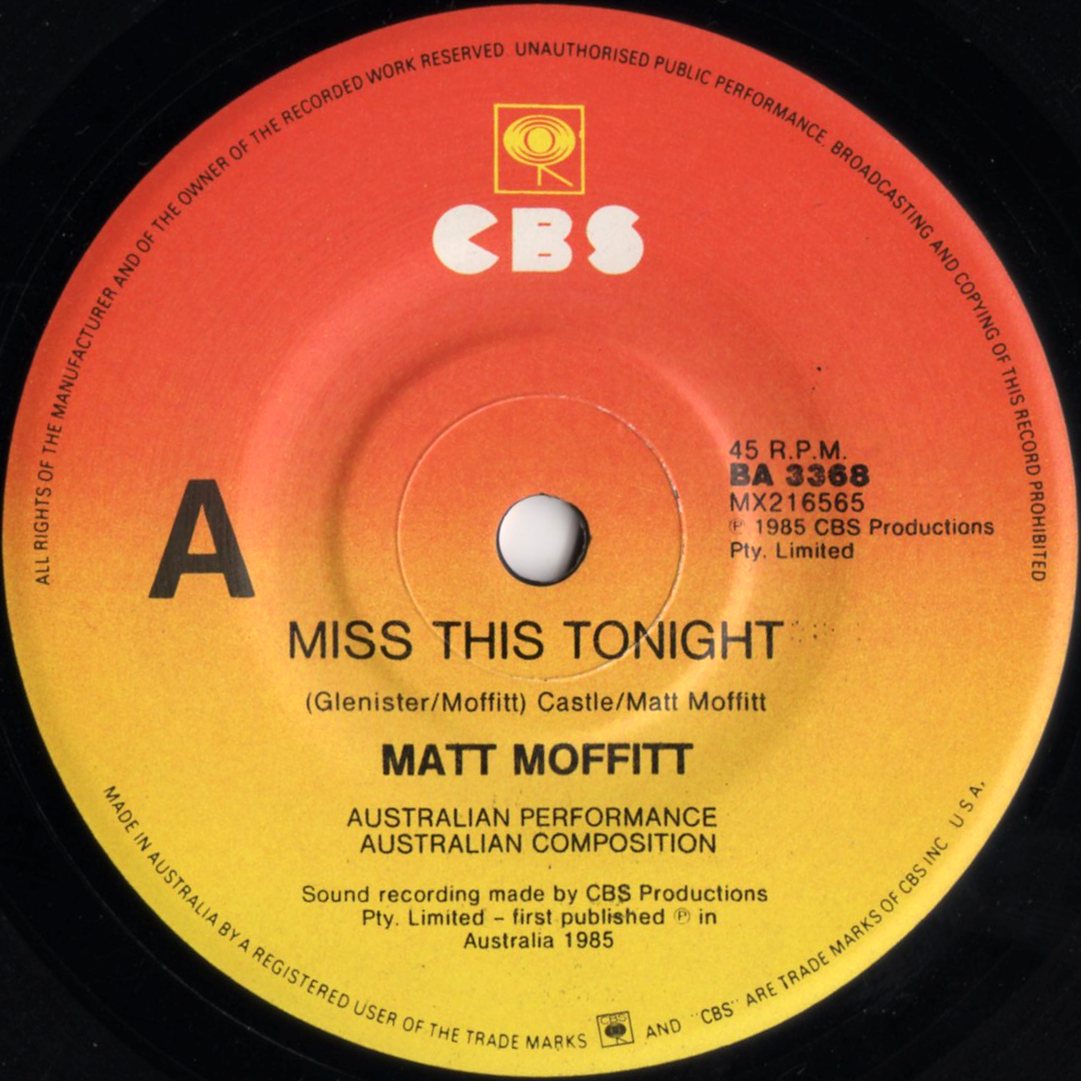 Music credits for Matt Moffitt : 5 performances listed under vocals ...