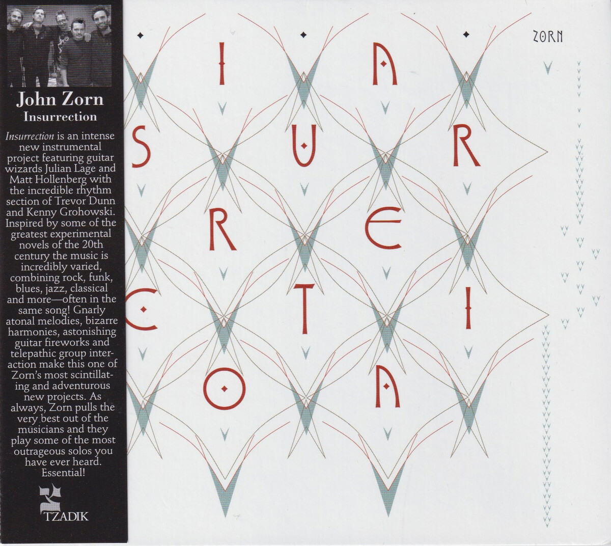 Insurrection by John Zorn (Album, Avant-Prog): Reviews, Ratings, Credits, Song list - Rate Your ...