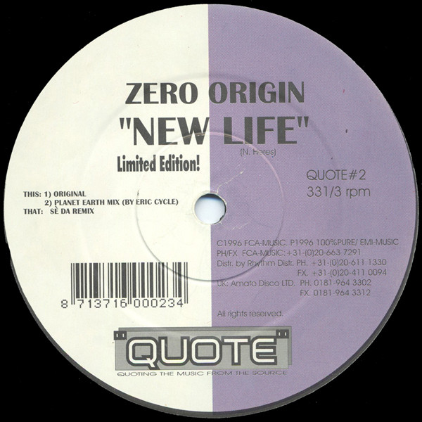 Zero Origin Albums: songs, discography, biography, and listening guide ...