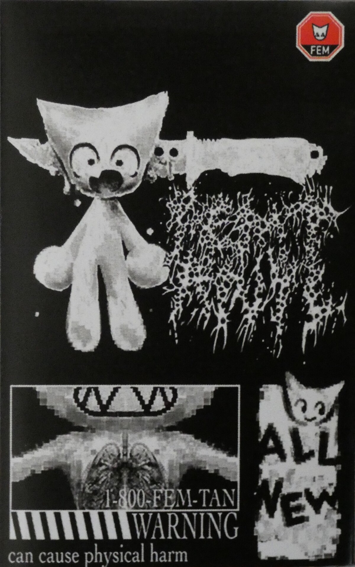 Chaser [clear cassette] by Femtanyl (EP; Kitty on Fire; EVA-005 ...