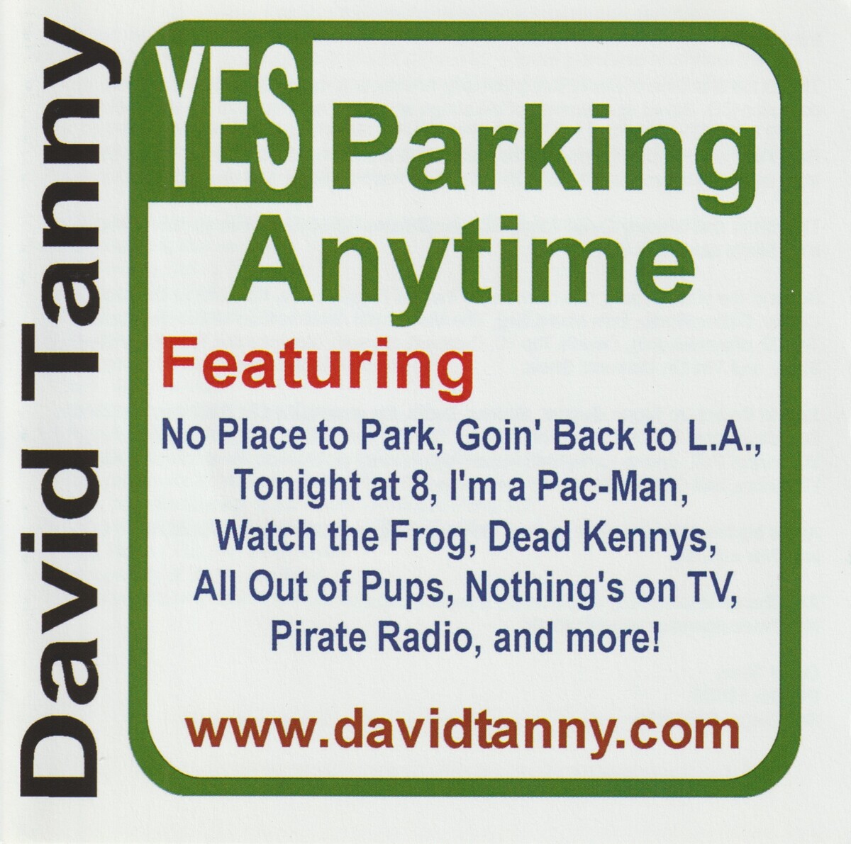 Yes Parking Anytime by David Tanny (Compilation, Novelty): Reviews ...