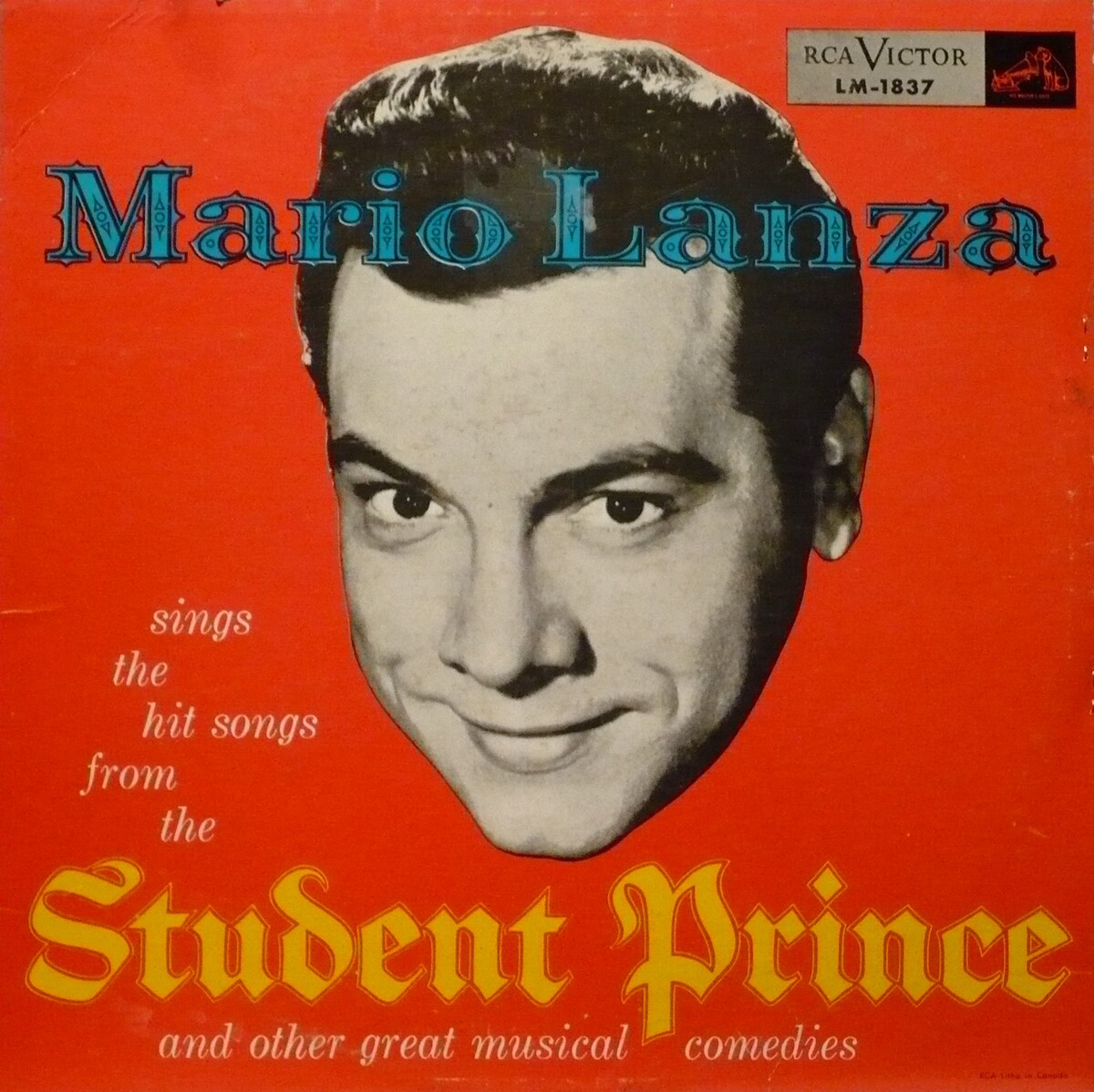 The Student Prince by Mario Lanza (Album; RCA Victor; LM-1837): Reviews ...