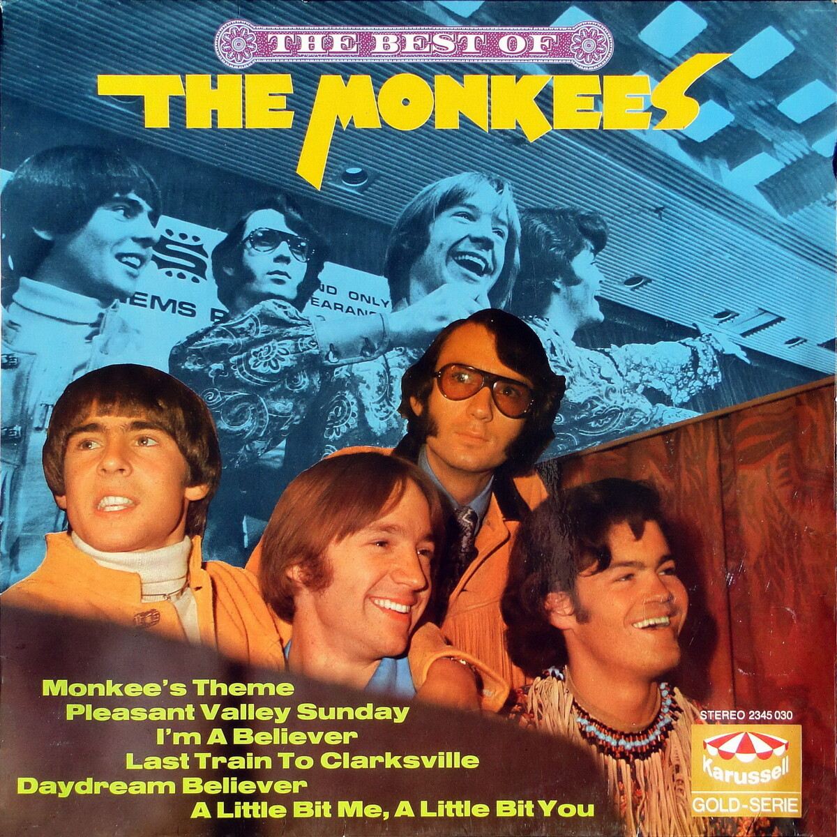 The Best of The Monkees by The Monkees (Compilation; Karussell; 2345 ...