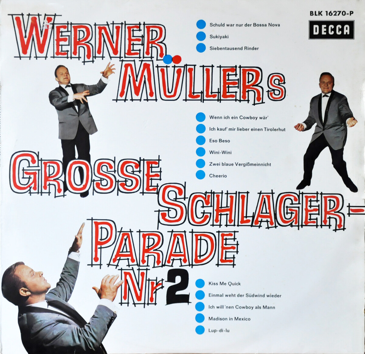 Werner Müllers große Schlagerparade Nr. 2 by Werner Müller (Album, Easy ...
