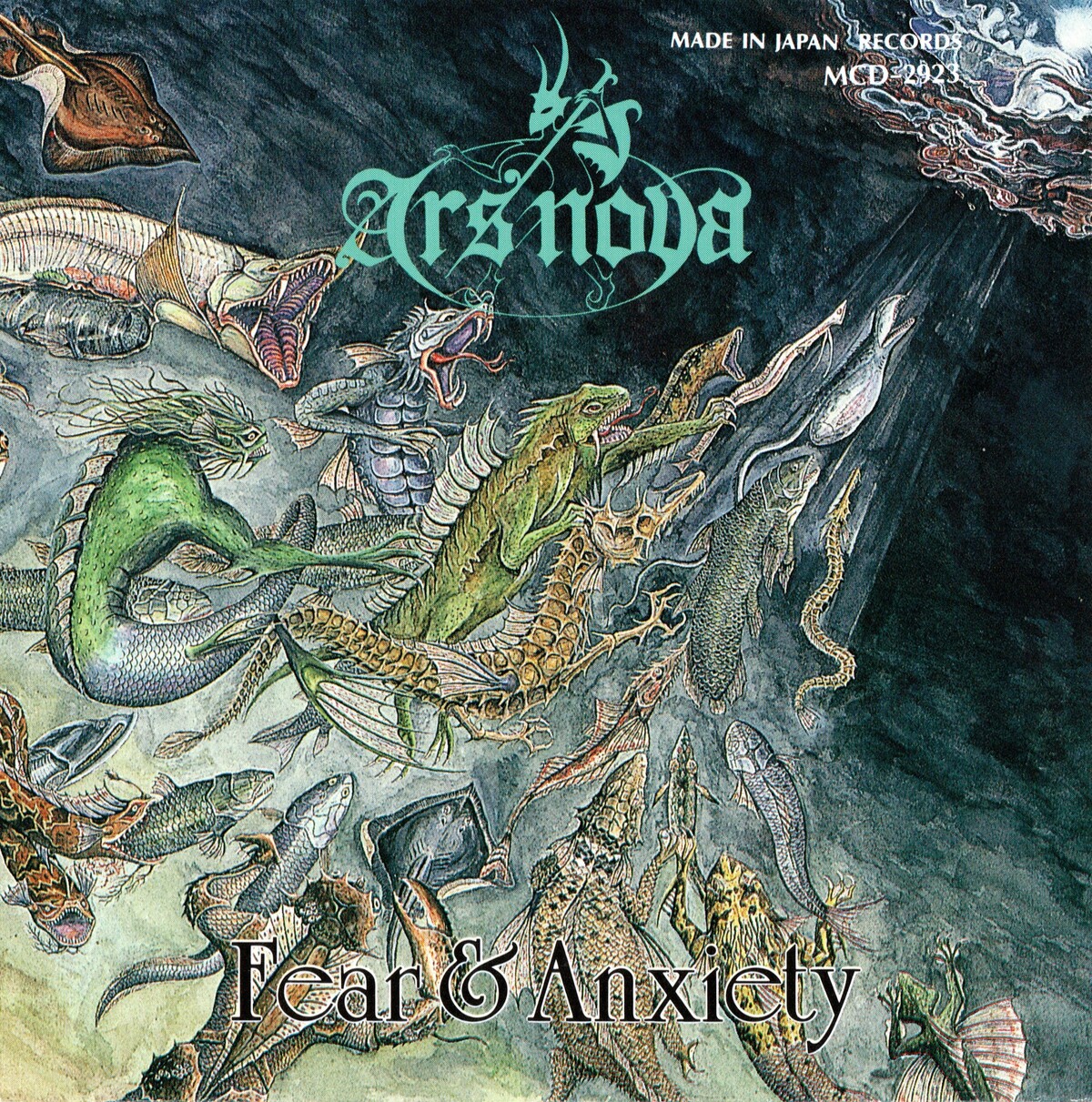 Fear & Anxiety by Ars Nova (Album; Made in Japan; MCD-2923): Reviews ...