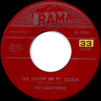 The Shrine of Saint Cecilia / Ou Wee Baby by The Harptones (Single, Doo ...