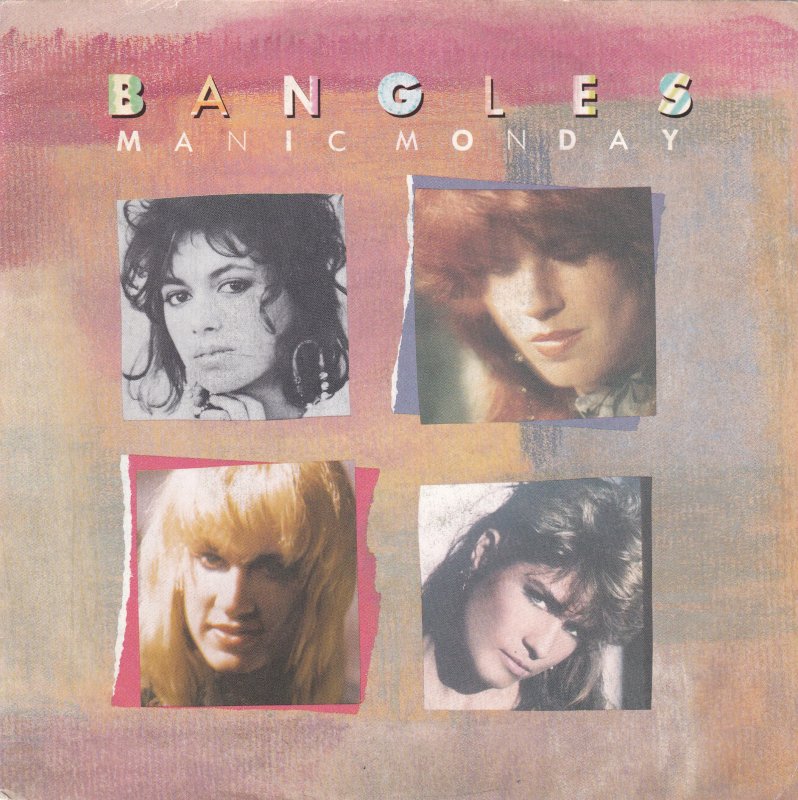 Manic Monday / In a Different Light by Bangles (Single; CBS; CBS A 6796 ...