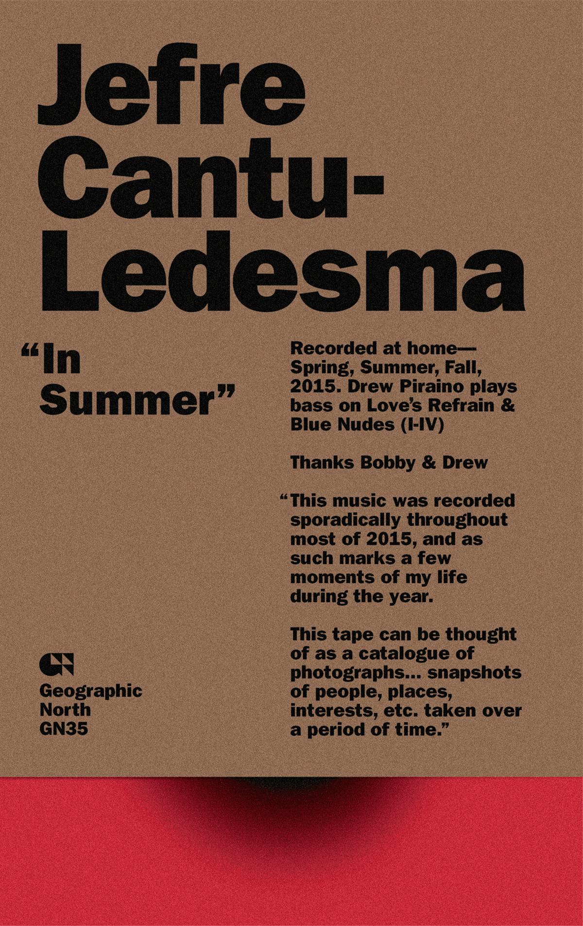 Best Jefre Cantu-Ledesma songs of all time - Rate Your Music