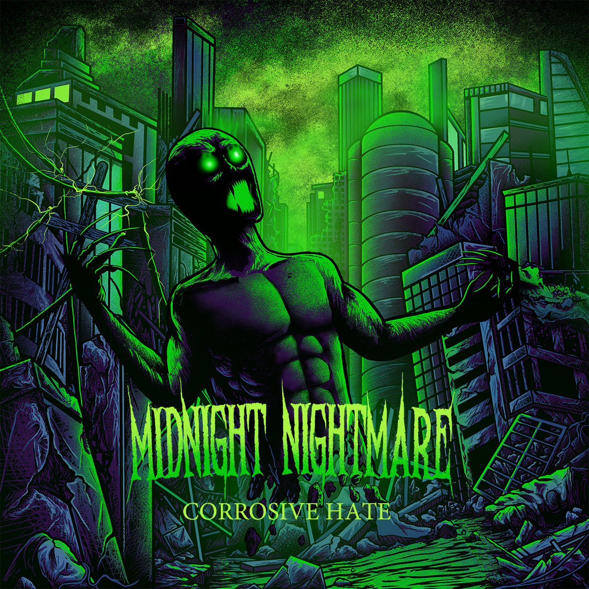 Corrosive Hate by Midnight Nightmare (Album): Reviews, Ratings, Credits ...