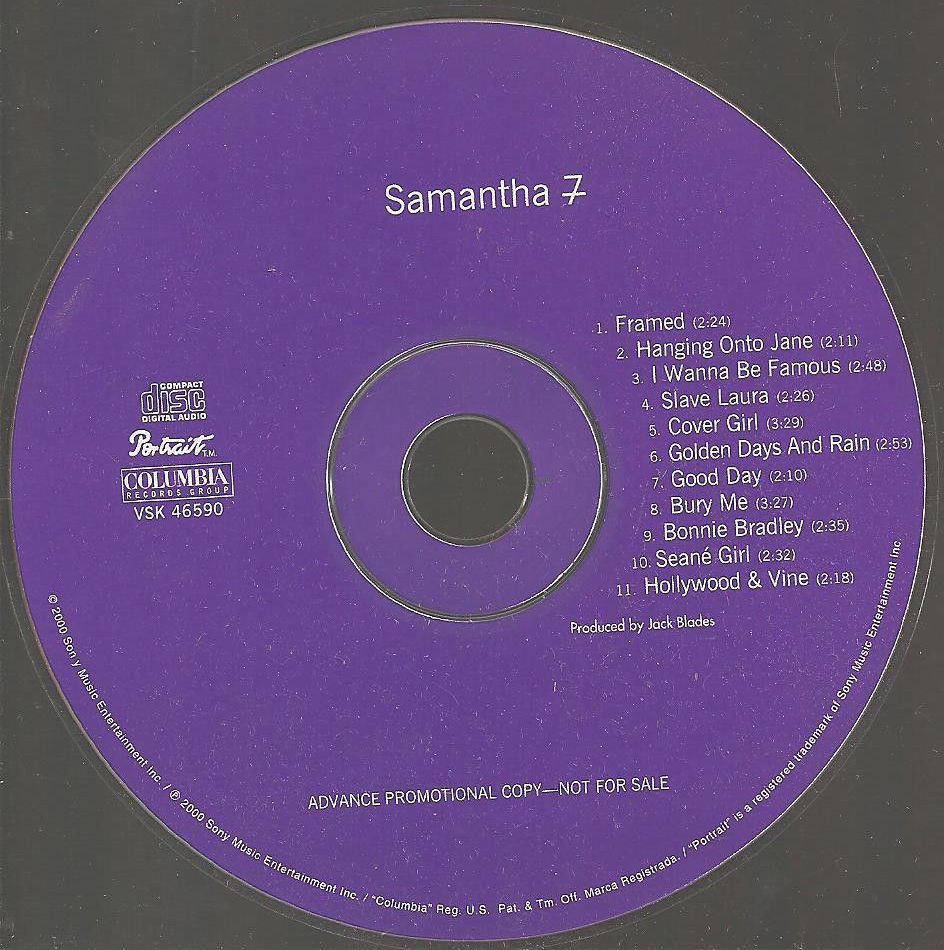 Samantha 7 by Samantha 7 (Album; Portrait; VSK 46590): Reviews, Ratings ...
