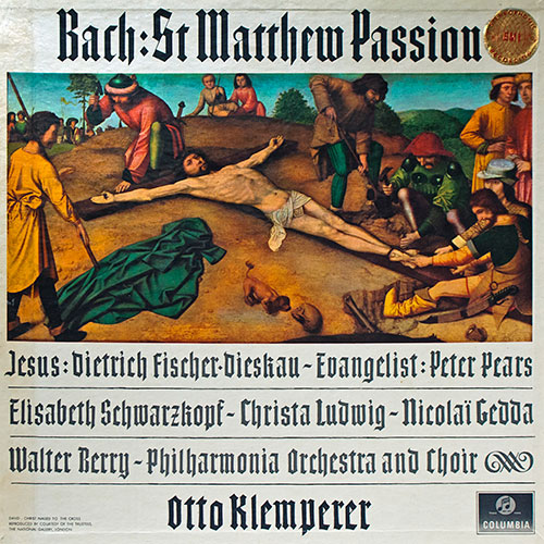 St Matthew Passion by Philharmonia Orchestra and Choir / Otto Klemperer / Dietrich Fischer ...