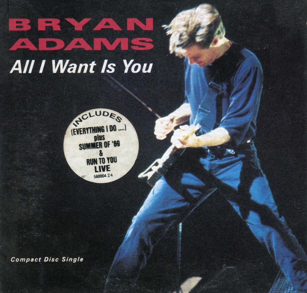 All I Want Is You by Bryan Adams (Single, Pop Rock): Reviews, Ratings ...