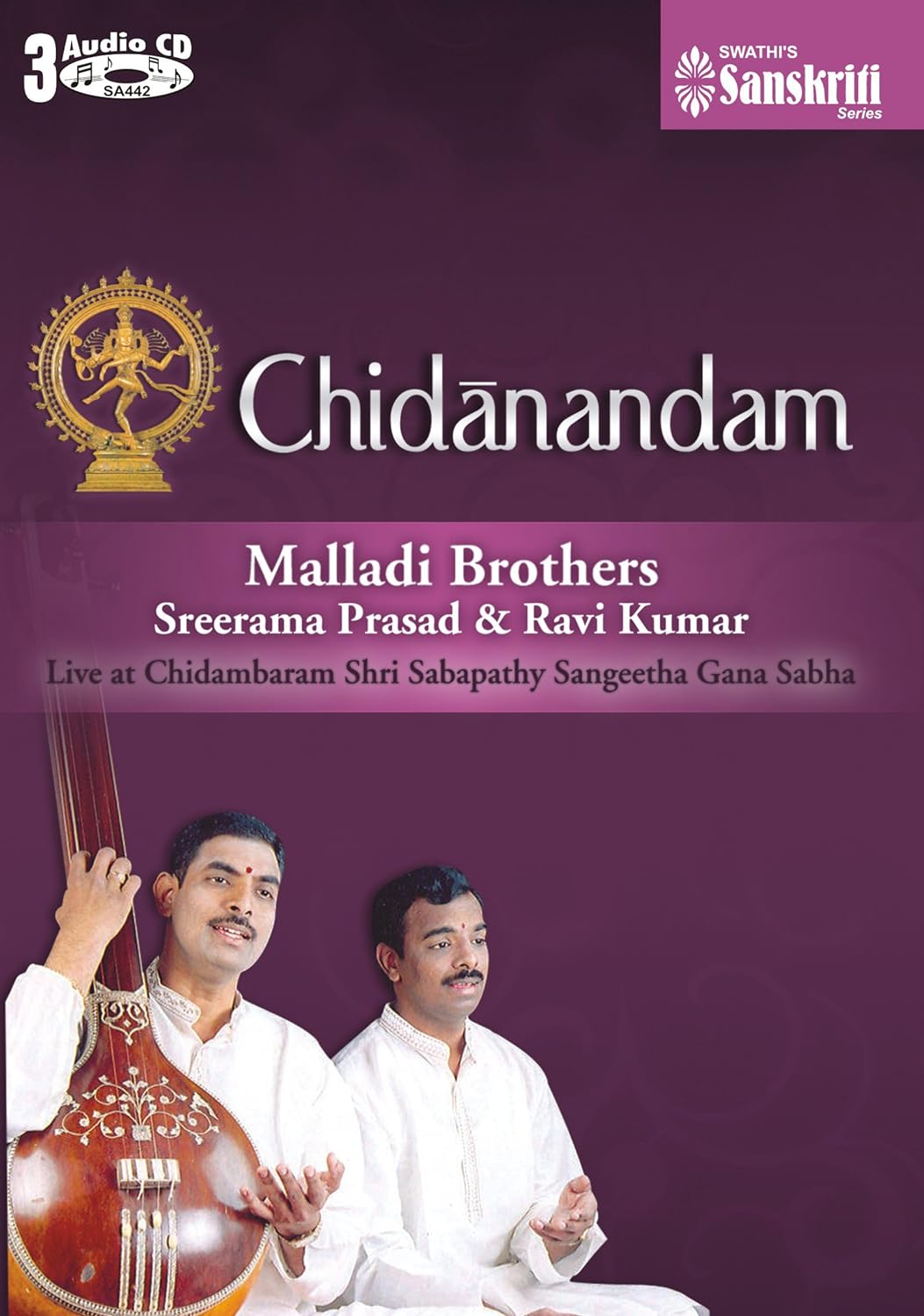 Chidanandam by Malladi Brothers (Album, Carnatic Classical Music ...