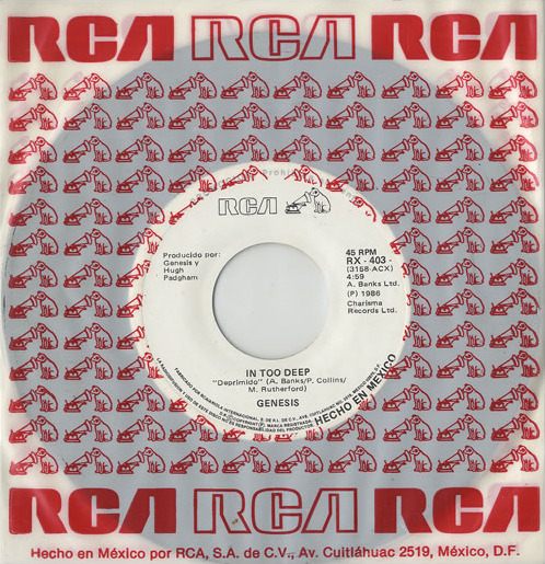 In Too Deep by Genesis (Single; RCA; RX-403): Reviews, Ratings, Credits ...