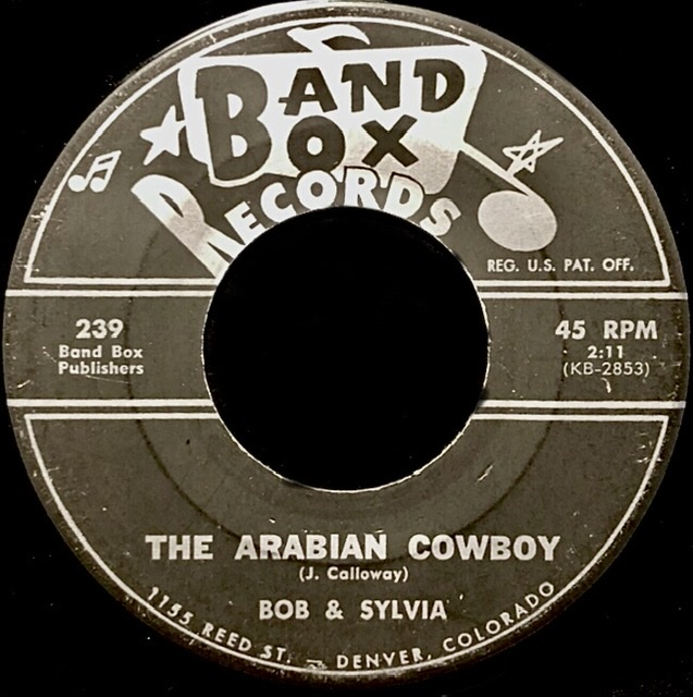 The Arabian Cowboy / Don’t Touch by Bob & Sylvia (Single): Reviews ...