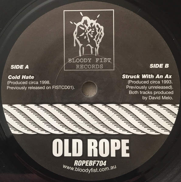 Cold Hate / Struck With an Ax by Disassembler (Single; Old Rope ...