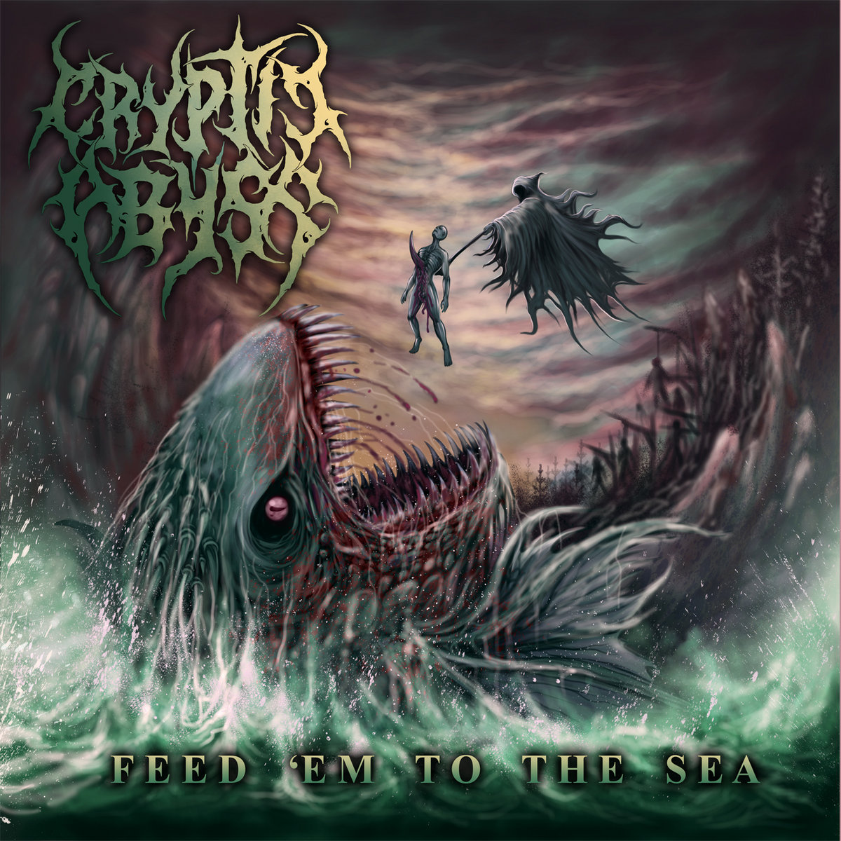 Feed 'Em to the Sea by Cryptic Abyss (Album, Death Metal): Reviews, Ratings, Credits, Song list ...