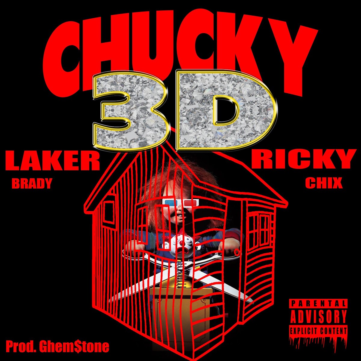 Chucky 3D by Laker & Ricky Chix (Single, Plugg): Reviews, Ratings ...