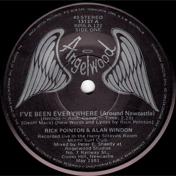 I've Been Everywhere (Around Newcastle) / This Isn't a Comeback by Rick ...