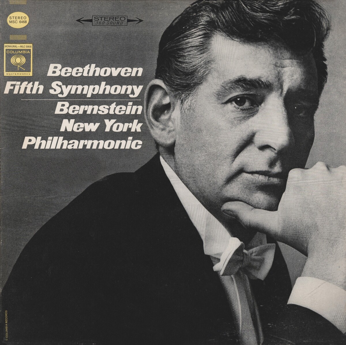 Fifth Symphony by New York Philharmonic / Leonard Bernstein (Album; Columbia Masterworks; MSC ...