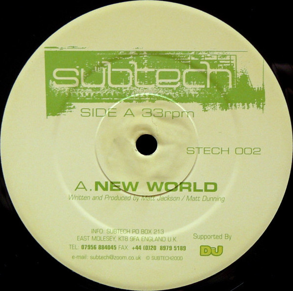 New World / Monolith by Subtech (Single, Tech House): Reviews, Ratings ...