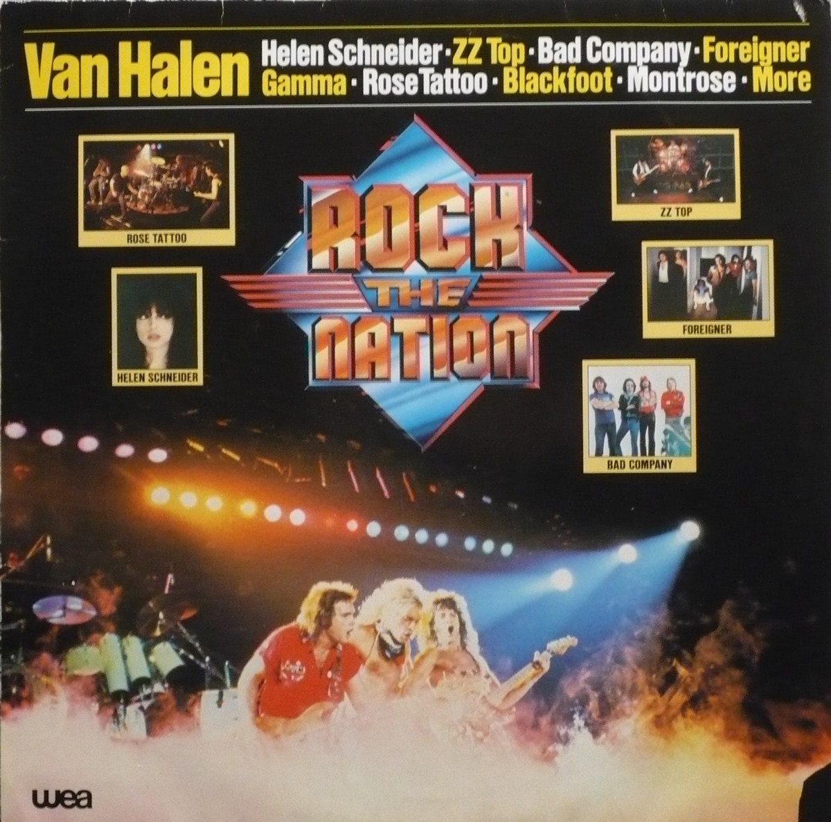 Rock the Nation by Various Artists (Compilation, Hard Rock): Reviews ...