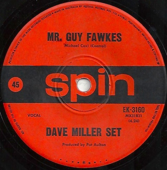 Mr Guy Fawkes / Someone Is Sure To by Dave Miller Set (Single ...