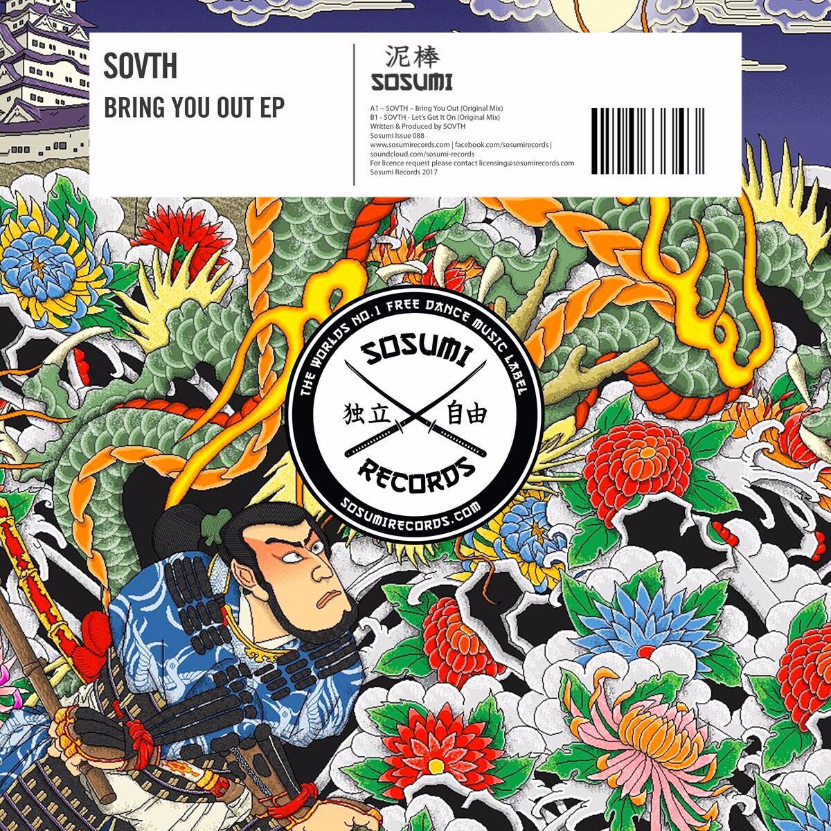 Bring You Out EP by SOVTH (EP; Sosumi; SOSUMI088): Reviews, Ratings ...