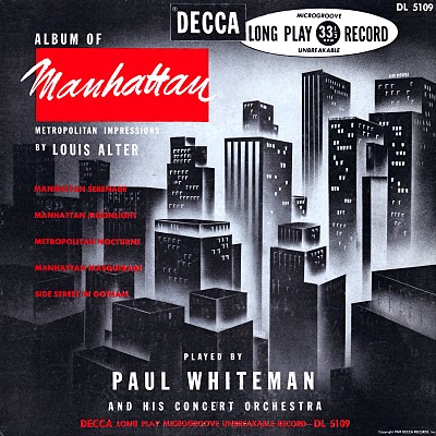 Album of Manhattan by Paul Whiteman Orchestra (Album, Big Band ...