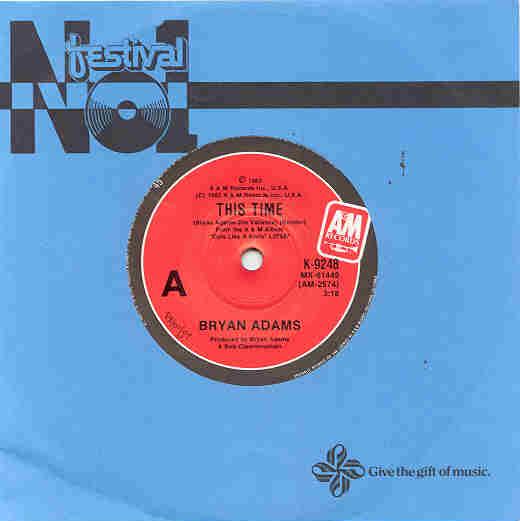 This Time / Fits Ya Good by Bryan Adams (Single, Pop Rock): Reviews ...
