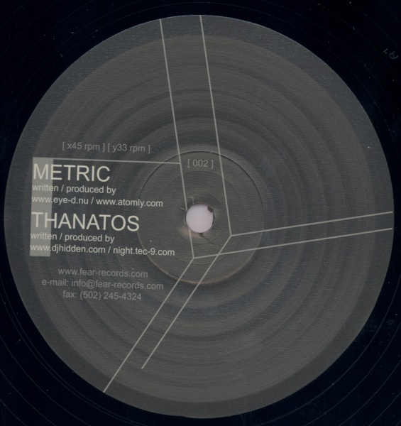 Metric / Thanatos by Eye-D & Atomly / DJ Hidden (Single, Darkstep ...