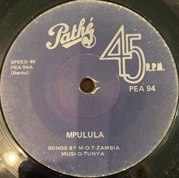 Mpulula / Cjalochawama by Musi-O-Tunya (Single, Zamrock): Reviews ...