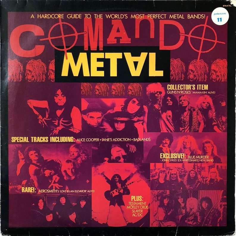 Commando Metal by Various Artists (Compilation, Hard Rock): Reviews ...