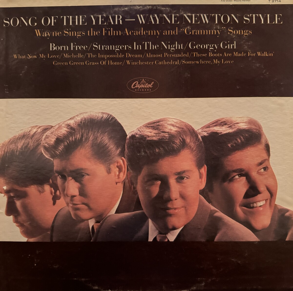Song of the Year - Wayne Newton Style by Wayne Newton (Album; Capitol; T 2714): Reviews, Ratings ...
