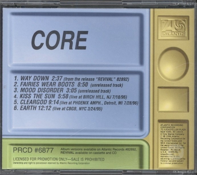 Way Down by Core (Single, Stoner Rock): Reviews, Ratings, Credits, Song ...