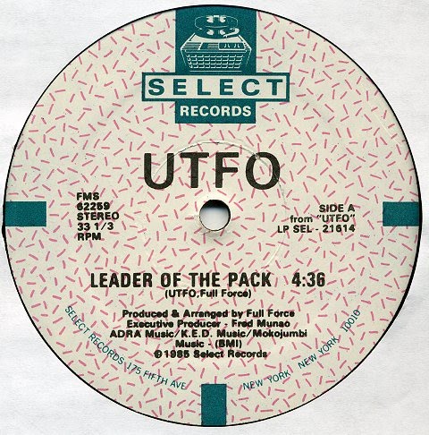 Leader of the Pack by UTFO (Single, Mid-School Hip Hop): Reviews ...