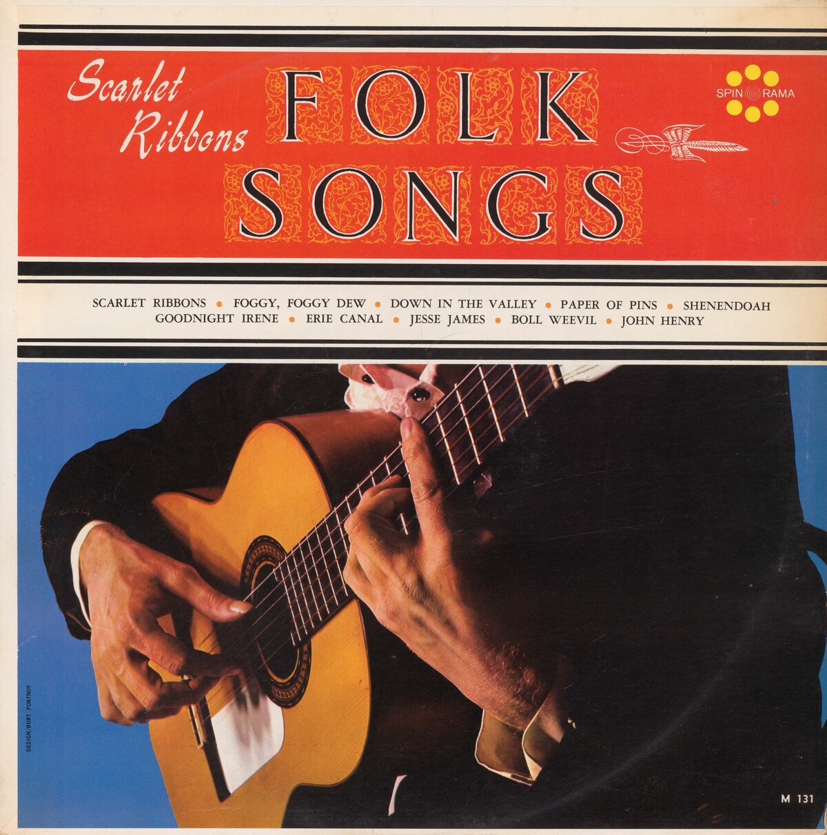 Scarlet Ribbons: Folk Songs by The Bob Jones Singers (Album; Spinorama ...