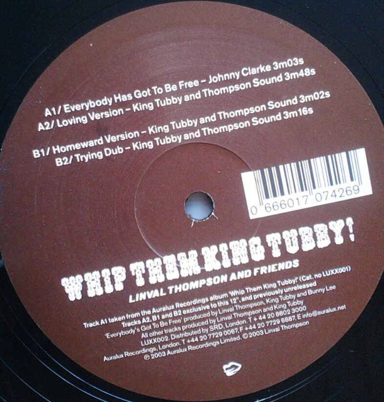 Whip Them King Tubby! by Linval Thompson and Friends (Compilation ...