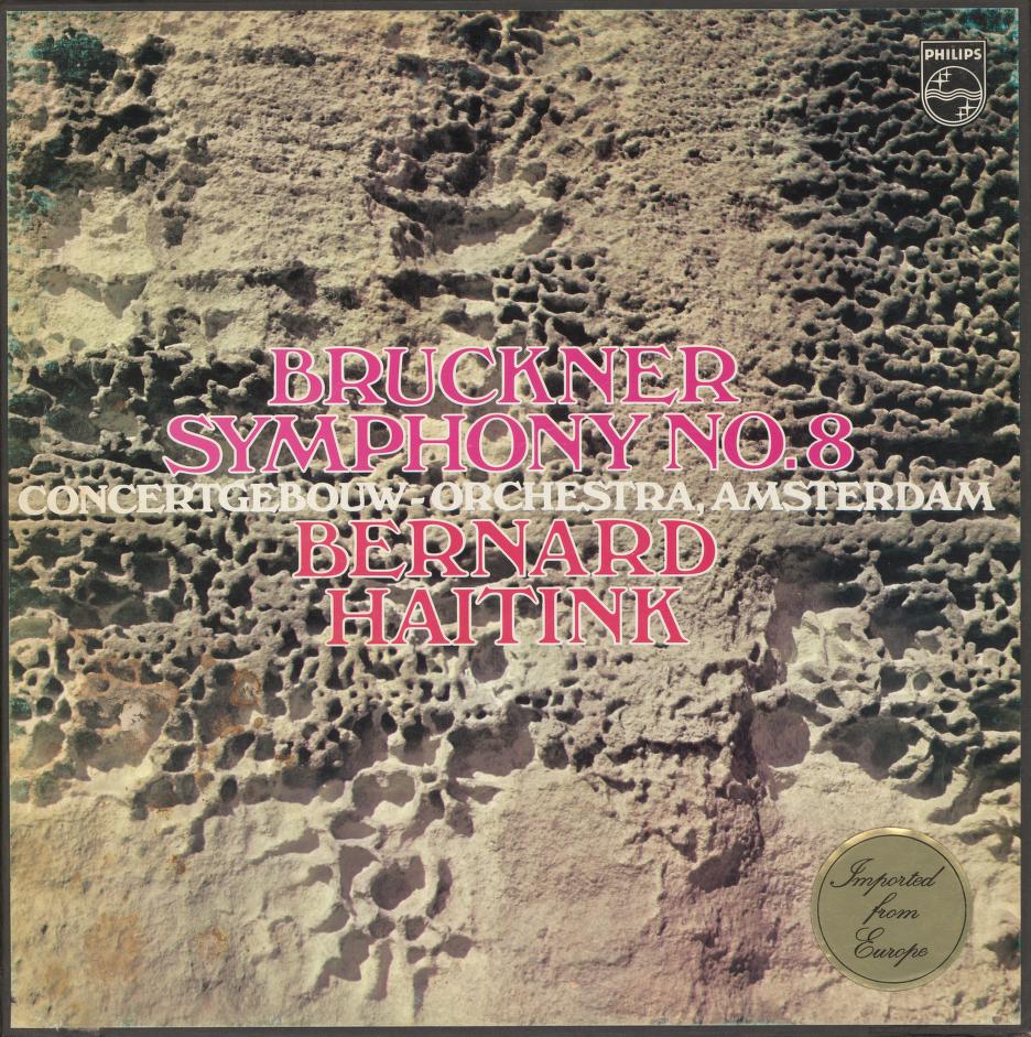 Symphony No 8 By Concertgebouworkest Bernard Haitink Album