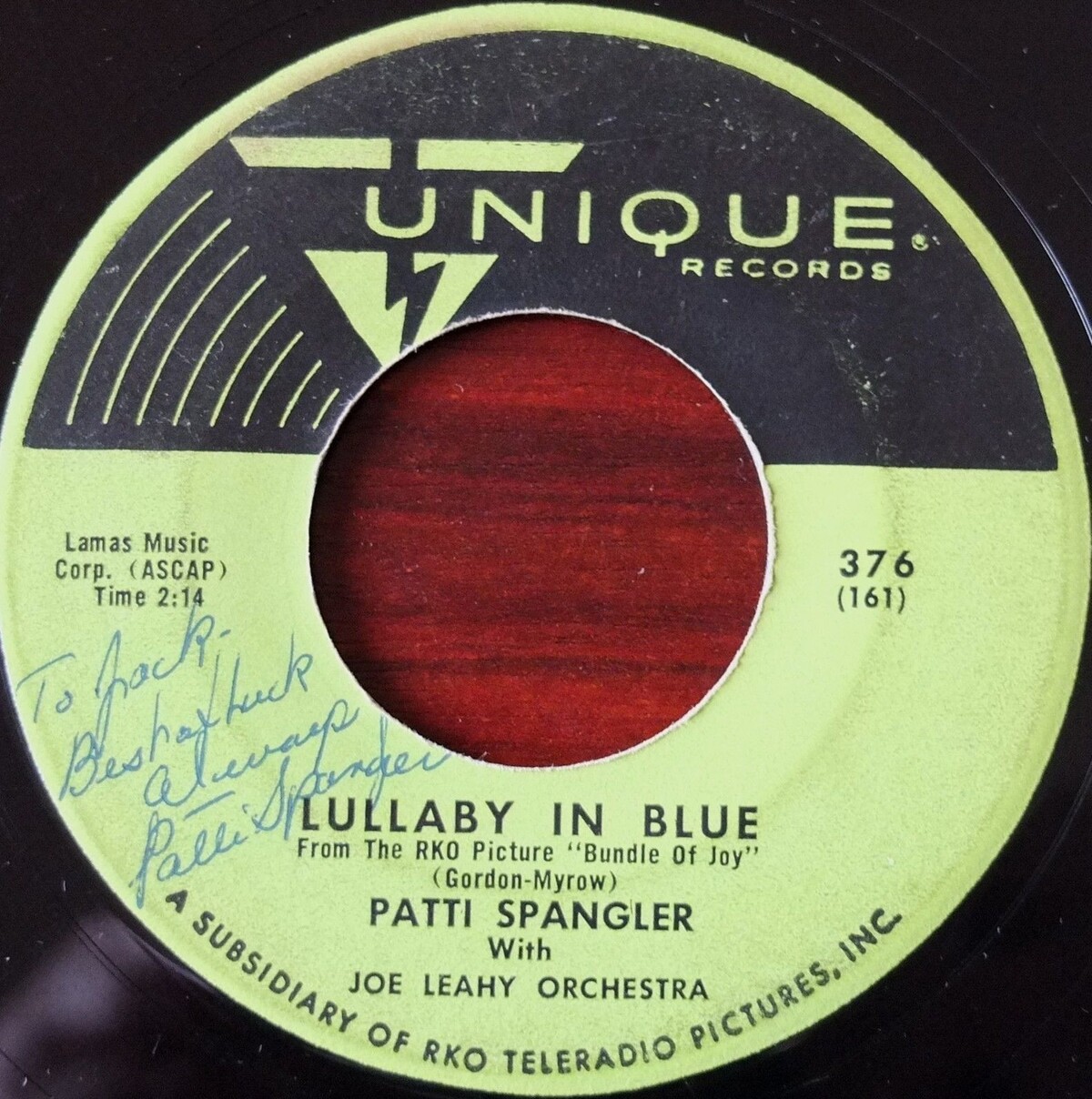 Lullaby in Blue / Afraid to Love by Patti Spangler (Single): Reviews ...