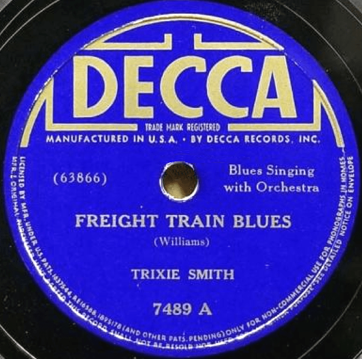 Freight Train Blues / My Unusual Man by Trixie Smith (Single, Blues ...