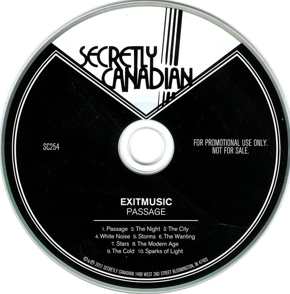 Passage by EXITMUSIC (Album; Secretly Canadian; SC254): Reviews ...