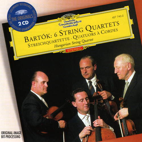 The 6 String Quartets by Ungarisches Streichquartett (Album; Deutsche ...